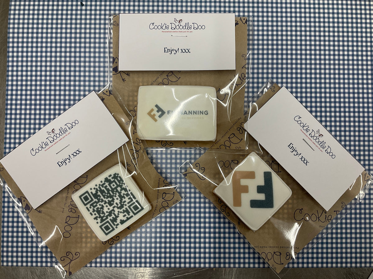 QR Code Cookie Campaign Corporate cookies – CookieDoodleDoo